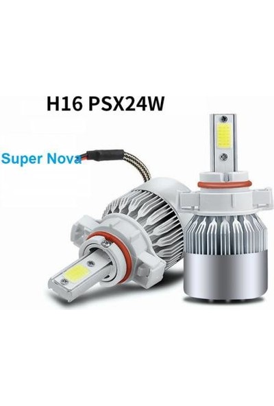 Femex Pegeot 208 LED Xenon Sis Far Ampulu Supernova H16 PSDX24W Femex Pegeot 208 LED Xenon Sis Far Ampulu Supernova H16 PSDX24W