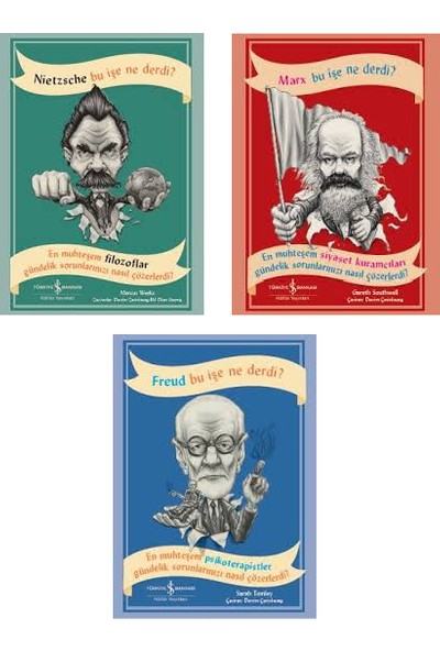 Bu İşe Ne Derdi Serisi 3 Kitap Set (Nietzsche - Freud - Marx) Bu İşe Ne Derdi Serisi 3 Kitap Set (Nietzsche - Freud - Marx)