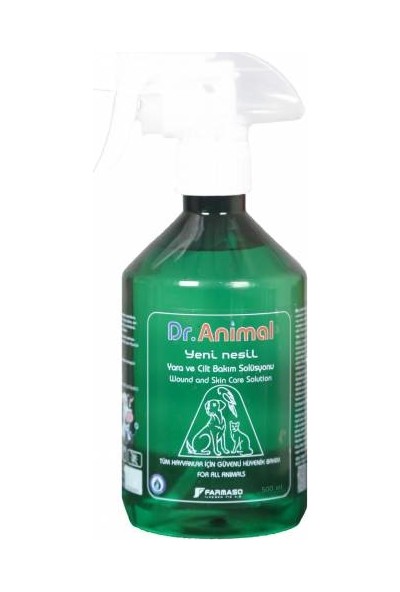 Dr. Animal 500 ml Yara , Cilt ve Göz Bakım Solüsyonu