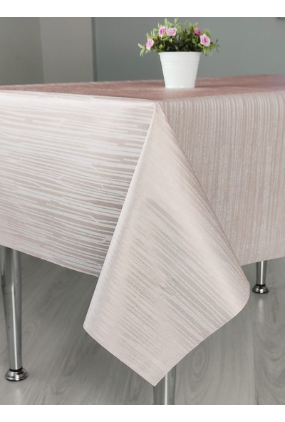 Yeşil Home Masa Örtüsü Muşamba Pvc Silinebilir Astarlı