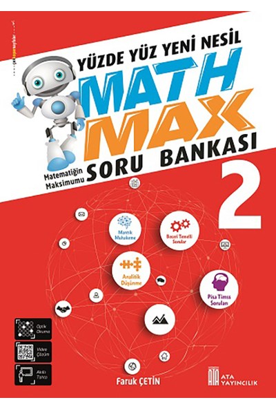Ata Yayıncılık Math Max 2. Sınıf Yeni Nesil Soru Bankası Ata Yayıncılık Math Max 2. Sınıf Yeni Nesil Soru Bankası