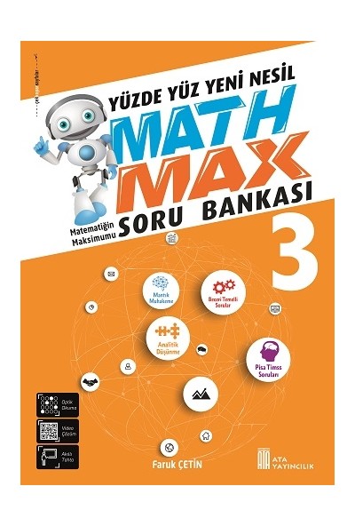 Ata Yayıncılık 3. Sınıf Yeni Nesil Math Max Soru Bankası Ata Yayıncılık 3. Sınıf Yeni Nesil Math Max Soru Bankası