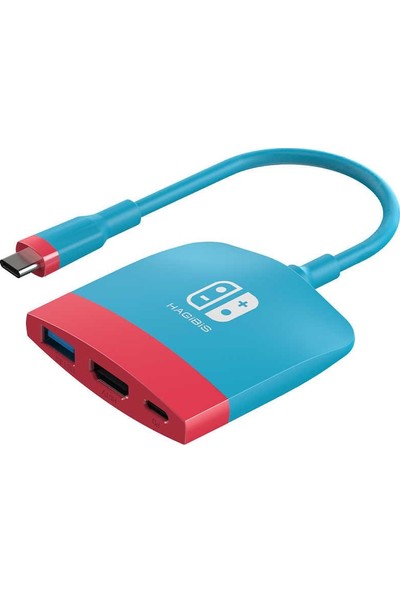 Hagibis Nintendo Switch Dock 4K Hd Tv Usb-C Hub Type-C Hagibis Nintendo Switch Dock 4K Hd Tv Usb-C Hub Type-C