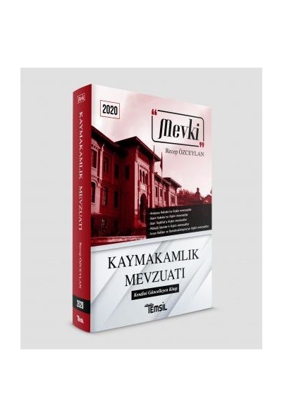 Mevki Kaymakamlık Mevzuatı - Recep Özceylan Mevki Kaymakamlık Mevzuatı - Recep Özceylan