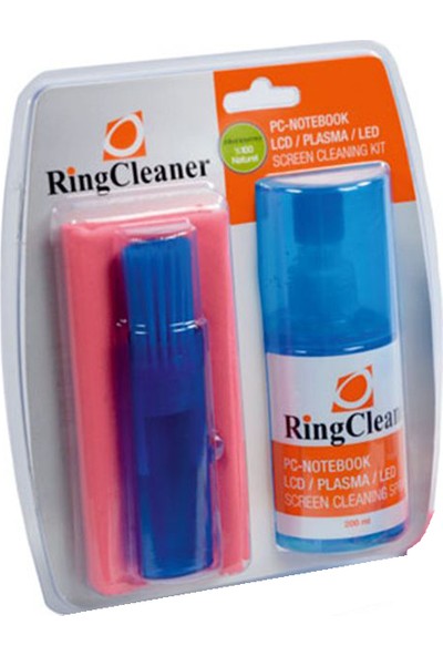 Ring Cleaner 200 ml Ekran Temizleyici Seti Ring Cleaner 200 ml Ekran Temizleyici Seti
