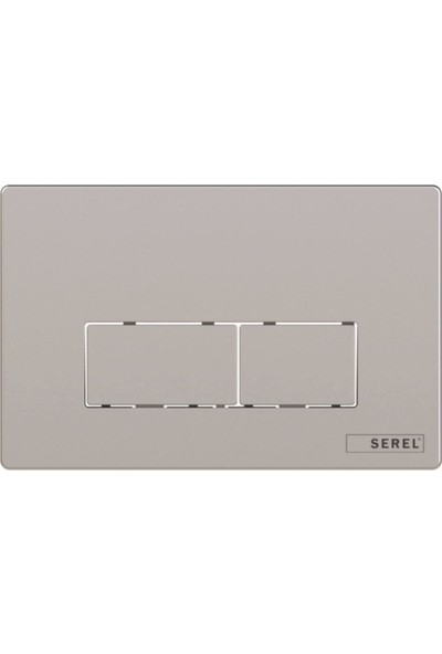 Serel Gömme Rezervuar Paneli P58 Parmak Izi Bırakmayan P580180 Serel Gömme Rezervuar Paneli P58 Parmak Izi Bırakmayan P580180