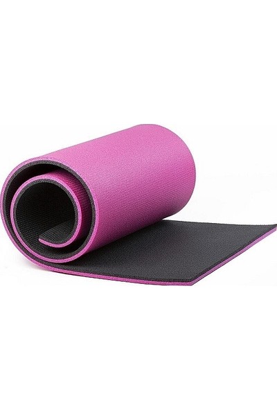 Pembe-Siyah Pilates Minderi Yoga ve Egzersiz Matı 10MM Pembe-Siyah Pilates Minderi Yoga ve Egzersiz Matı 10MM