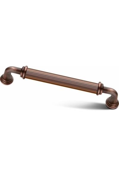 Interio Melis Antik Bakır Lüks Mobilya Dolap Çekmece Kulp 224mm Interio Melis Antik Bakır Lüks Mobilya Dolap Çekmece Kulp 224mm