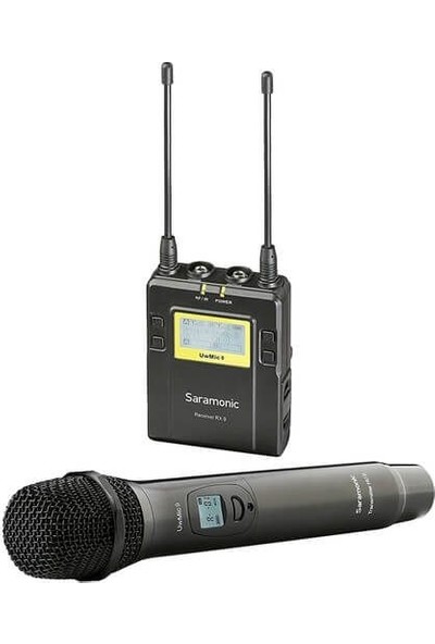Saramonic Uwmic9 (Rx9 + Hu9) 1 Verici 1 Alıcı Kablosuz El Mikrofonu Saramonic Uwmic9 (Rx9 + Hu9) 1 Verici 1 Alıcı Kablosuz El Mikrofonu