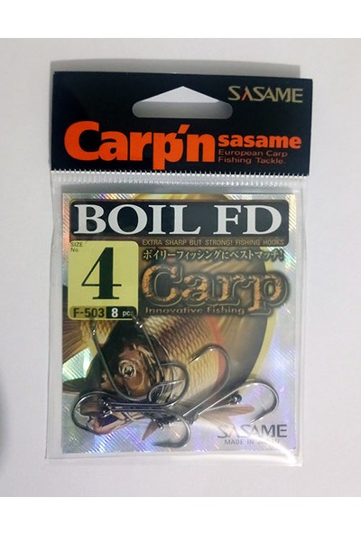 Sasame Boil Fd F-503 Carp Sazan Olta Iğnesi Sasame Boil Fd F-503 Carp Sazan Olta Iğnesi