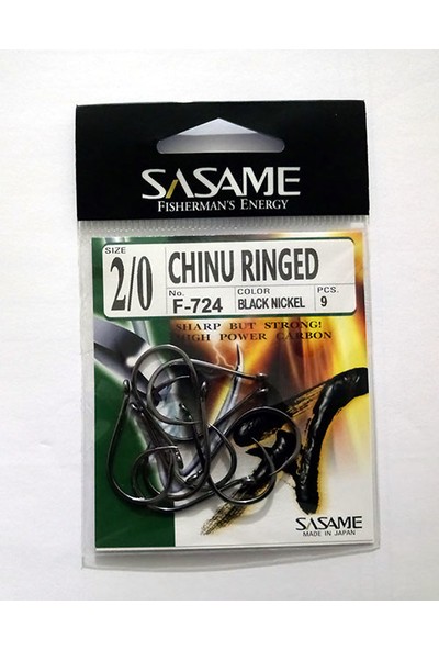 Sasame Chinu Ringed F-724 Serisi Olta Iğnesi