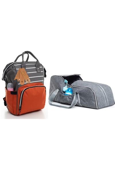 Sahra Bebek Taşıma Seti-Leke Tutmaz Su Geçirmez Portbebe ve Bebek Bakım Sırt Çantası Sahra Bebek Taşıma Seti-Leke Tutmaz Su Geçirmez Portbebe ve Bebek Bakım Sırt Çantası