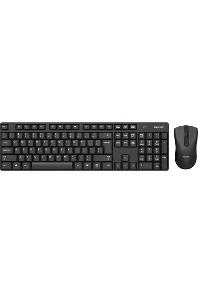 Philis SPT6501B/62 Türkçe Kablosuz Klavye Mouse Seti
