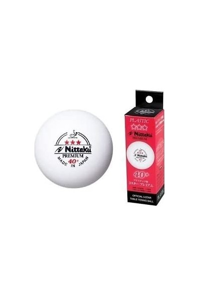 Nittaku Premium 40+ Plastic 3 Lü