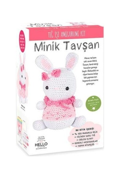 Tuva Amigurumi Kiti Minik Tavşan SCF06