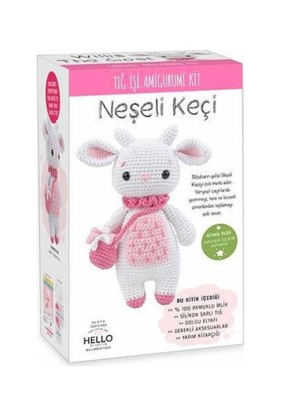 Tuva Amigurumi Kiti Neşeli Keçi