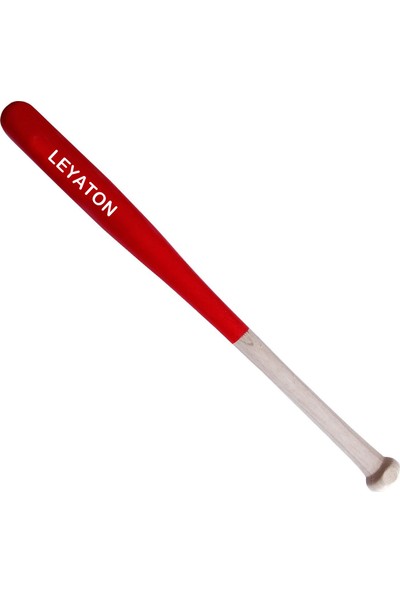 Leyaton Beyzbol Sopası Ahşap 61 cm Kırmızı