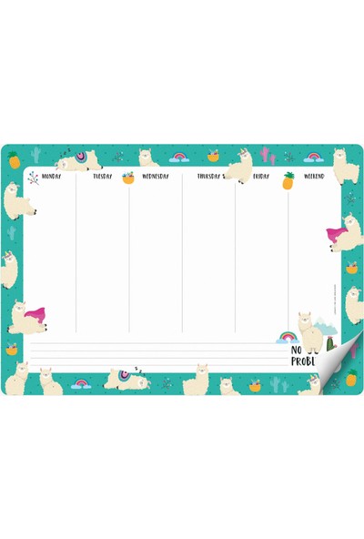 Legami̇ Smart Notes Masaüstü Planlayıcı Lama Legami̇ Smart Notes Masaüstü Planlayıcı Lama