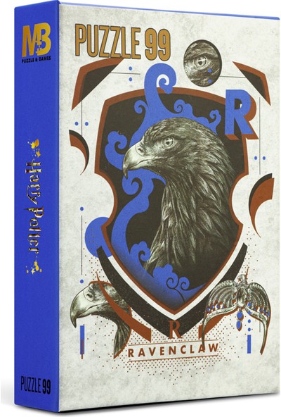 Mabbels Harry Potter 99 Parça Ravenclaw Puzzle Mabbels Harry Potter 99 Parça Ravenclaw Puzzle