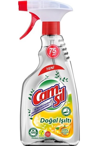 Camsil Tüm Yüzeyler -Doğal Işıltı 500 ml