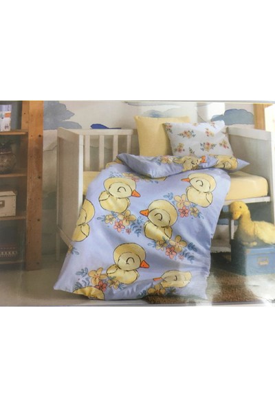 Casilda Pamuk Desenli Bebek Nevresim Takımı