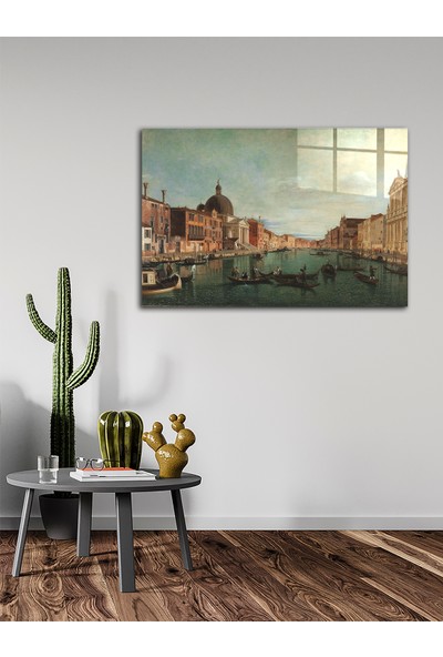 Markabi Rönesans Dönemi Yağlı Boya Cam Tablo MARKABI202138 45*70 cm