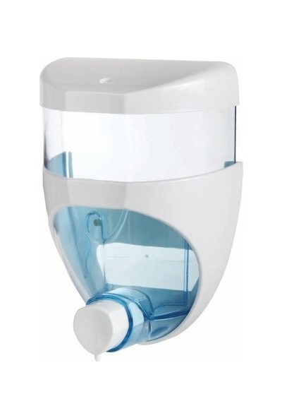Cekinox Dolly Duvara Monte Askılı Sıvı Sabunluk 650 ml Şeffaf Y-023