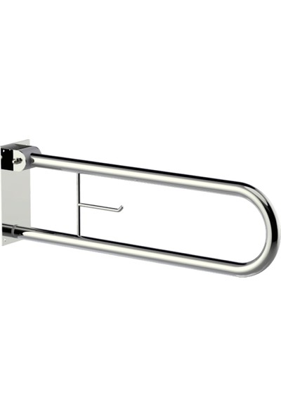 DUXXA Kağıtlıklı Tutunma Barı Ss 304 Paslanmaz DUXXA Kağıtlıklı Tutunma Barı Ss 304 Paslanmaz