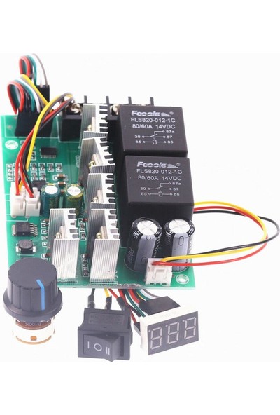 Alfa Pwm Motor Hız Kontrol Regülatörü Dc 9V-60V 60A Ayarlanabilir Motor Sürücü Modülü Dijital Ekranlı Alfa Pwm Motor Hız Kontrol Regülatörü Dc 9V-60V 60A Ayarlanabilir Motor Sürücü Modülü Dijital Ekranlı
