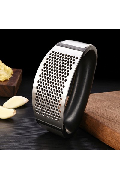 Anadolu Saray Çarşısı Pratik Sarımsak Ezeceği Paslanmaz Çelik Sarımsak Ezici Sarımsak Rendesi