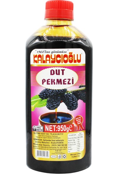 Kalaycıoğlu Dut Pekmezi 950 gr
