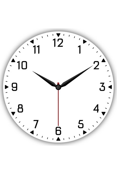 MakeArt Home Dijital Baskılı Dekoratif Mdf Duvar Saati