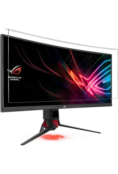 BESTOCLASS Elmas Panel Asus ROG Strix XG43VQ Curved Monitör Ekran Koruyucu BESTOCLASS Elmas Panel Asus ROG Strix XG43VQ Curved Monitör Ekran Koruyucu