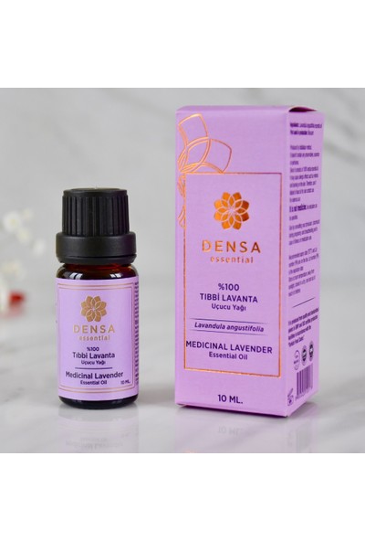 Densa Essential %100 Saf Tıbbi Lavanta Uçucu Yağı 10 ml Densa Essential %100 Saf Tıbbi Lavanta Uçucu Yağı 10 ml