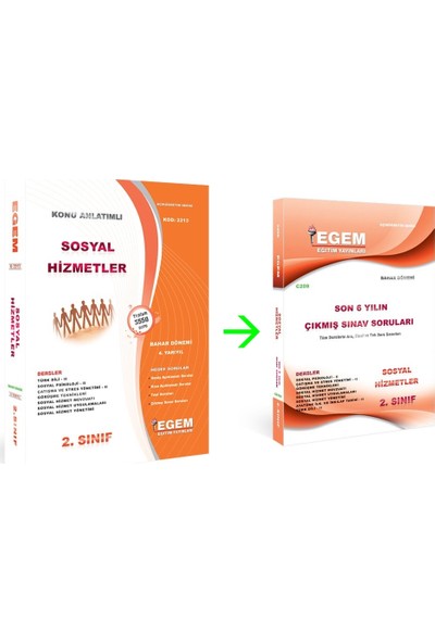 Egem Yayınlar AÖF Sosyal Hizmetler 2. Sınıf Bahar 4. Dönemi Konu Anlatımlı Soru Bankası + Çıkmış