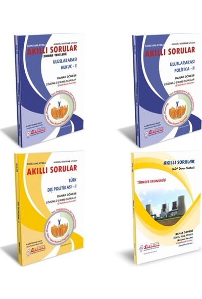 İlkumut Yayıncılık AÖF Uluslararası İlişkiler 2. Sınıf Bahar Dönemi 2. Dönem Konu Anlatımlı Soru Bankası İlkumut Yayıncılık AÖF Uluslararası İlişkiler 2. Sınıf Bahar Dönemi 2. Dönem Konu Anlatımlı Soru Bankası