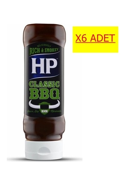 Heinz Hp Classic Bbq 465 gr x 6'lı