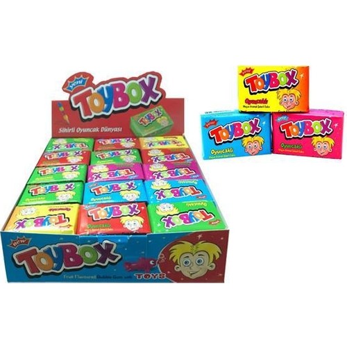 Toybox Oyuncaklı Sakız 30 x 5 gr Fiyatı - Taksit Seçenekleri