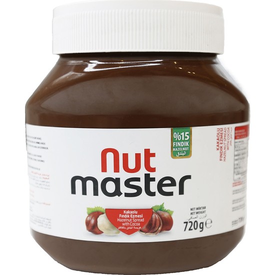 Nut Master Kakaolu Fındık Kreması 720 gr Fiyatı
