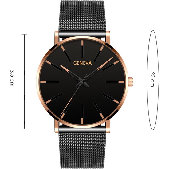 Geneva Ultra-İnce İş Kuvars Erkek Saat Fiyatı - Taksit Seçenekleri
