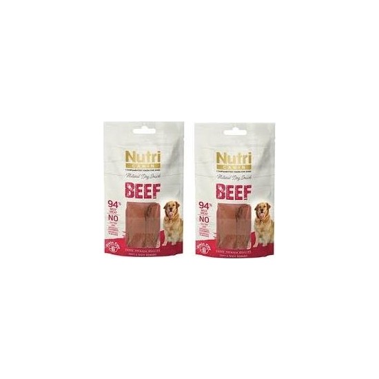 Nutri Canın Beef 2 Adet %94 Biftekli Köpek Ödülü 80 gr Fiyatı