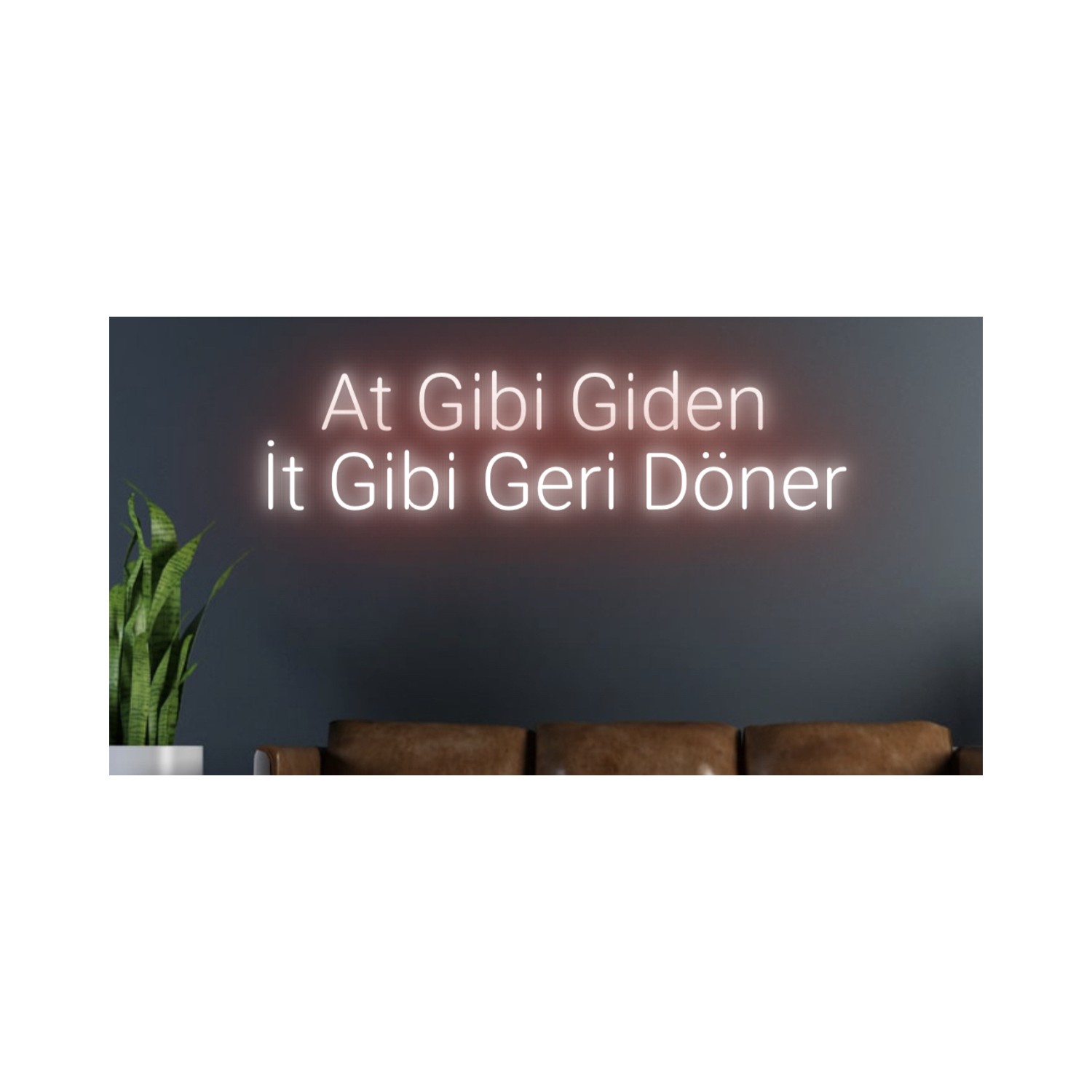 Twins Led Aydınlatma At Gibi Giden It Gibi Döner Yazılı Neon Fiyatı