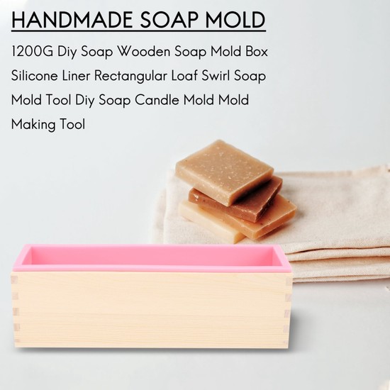 Faith 1200G Diy Sabun Ahşap Sabun Kalıp Kutusu Silikon Astar Fiyatı