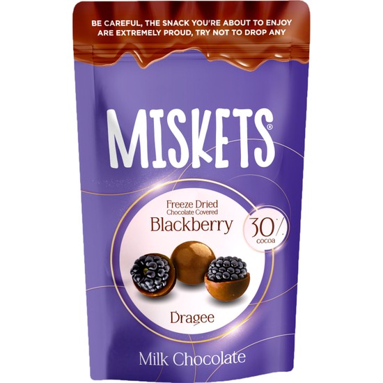 Miskets Sütlü Çikolata Kaplamalı Dondurularak Kurutulmuş Fiyatı