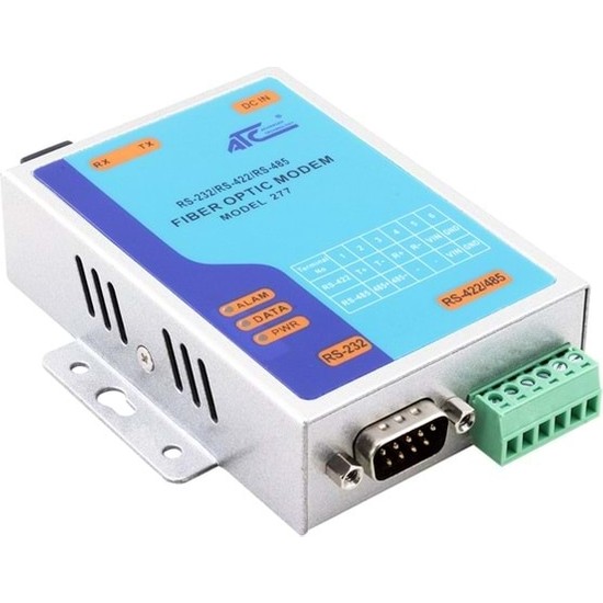 Atc RS232/422/485 To Single-Mode Fiber Optic Converter Fiyatı