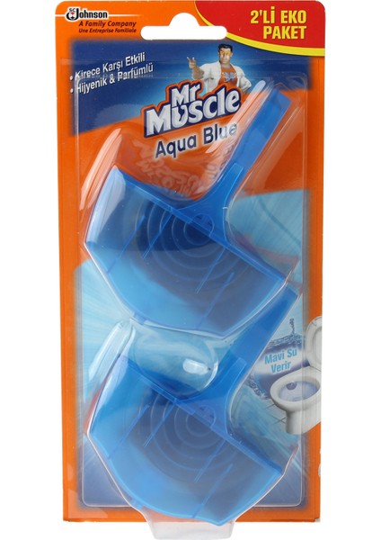 Mr. Muscle Wc Aqua Blue 2X40GR Fiyatı - Taksit Seçenekleri