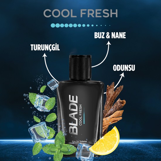 Blade Cool Fresh Edt Erkek Parfüm 70 ml Fiyatı - Taksit Seçenekleri