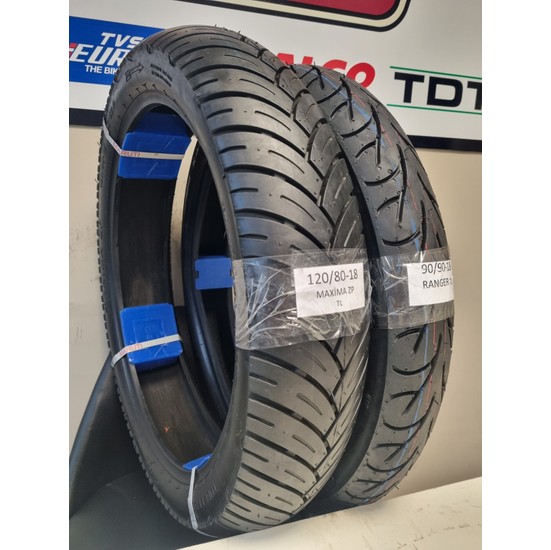 Maruti Tyres 120/80-18 ve 90/90-18 Motosiklet Lastik Takımı Fiyatı