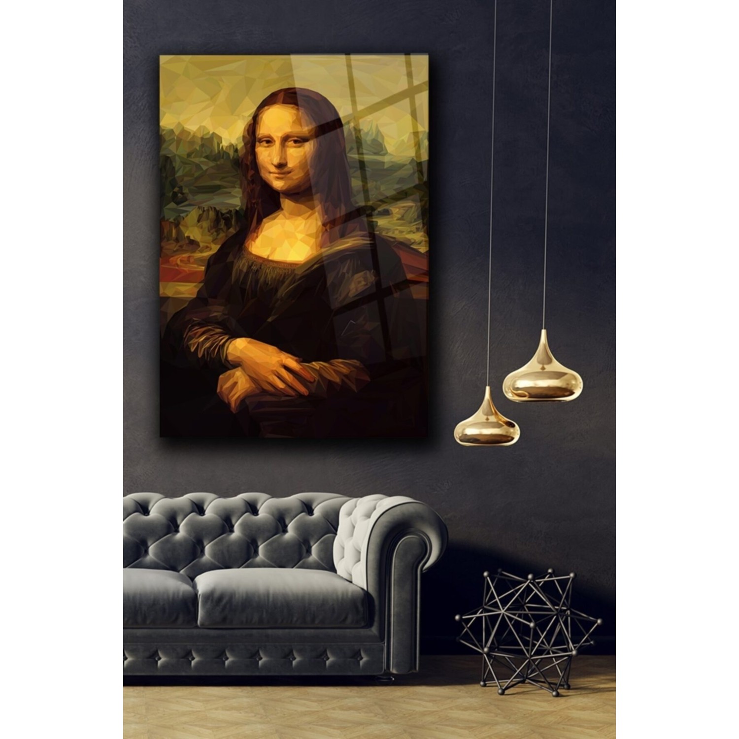 Pi Dekorasyon Mona Lisa Cam Tablo Fiyatı - Taksit Seçenekleri