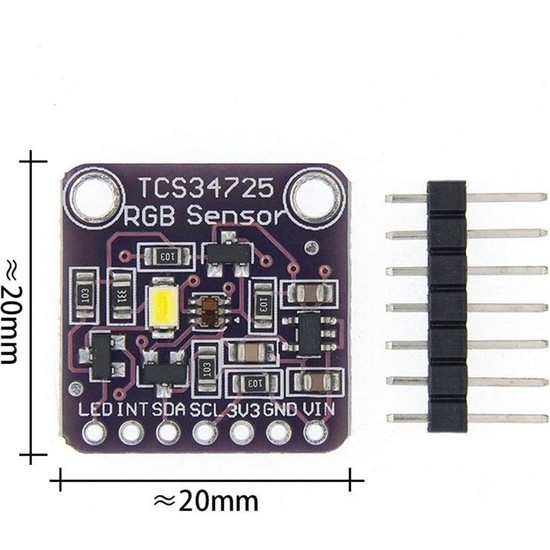 CDM Arduino TCS34725 Rgb Renk Algılama Sensör Modülü Fiyatı